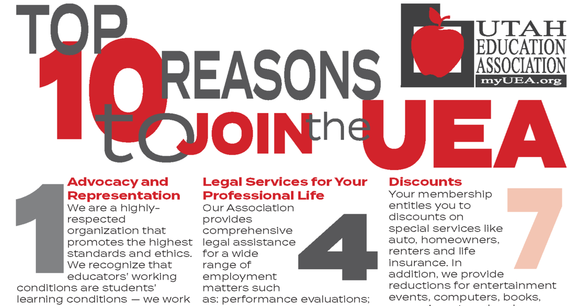 Top 10 Reasons to Join the UEA | UEA